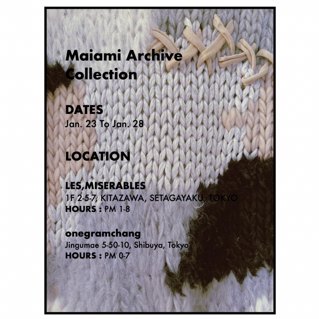 Maiami Archive Collection – CHI-RHO inc.